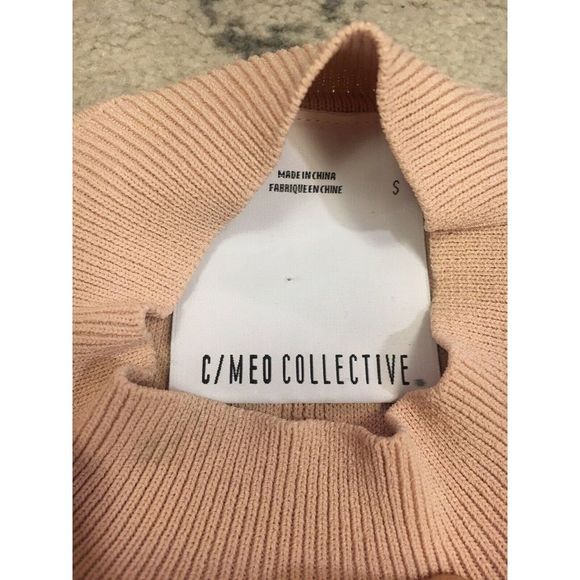 C/MEO Collective | Dresses | Cmeo Collective Dress Mauve Ribbed Bell ...